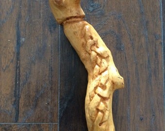 Celtic wood carving | Etsy