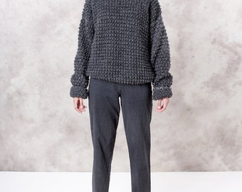 Popcorn sweater | Etsy