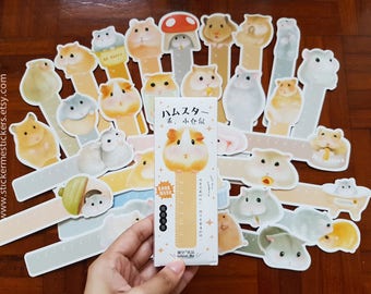 Hamster bookmarks | Etsy
