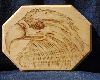 Eagle wood burning | Etsy