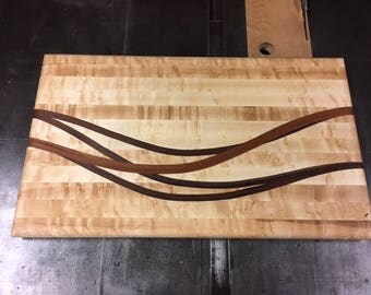 Inlay cutting board | Etsy
