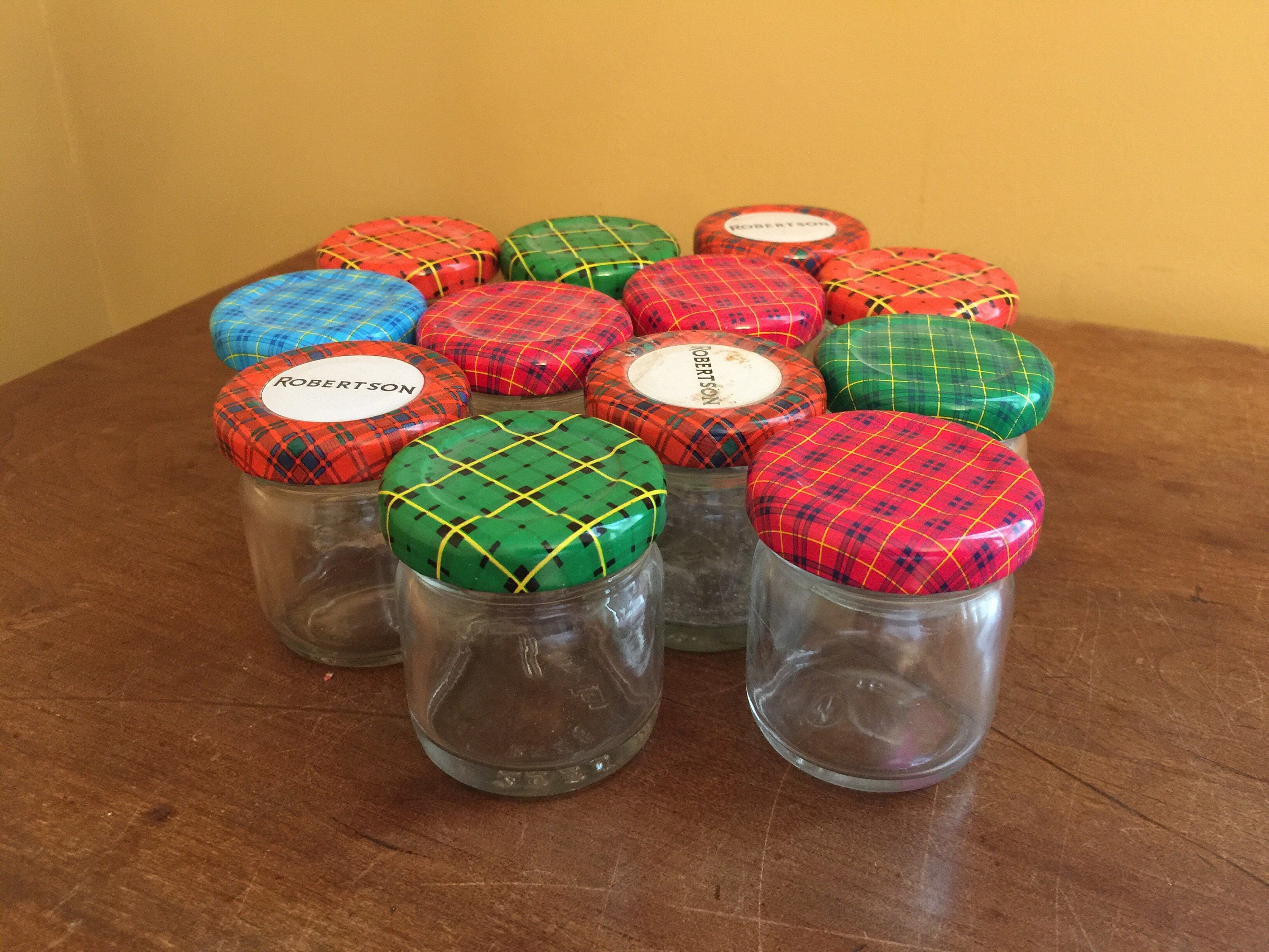 12 Small Vintage Jam Jars Small Jelly Jars Mini Jam Jars 12-small-vintage-jam-jars-small-jelly-jars-mini-jam-jars
