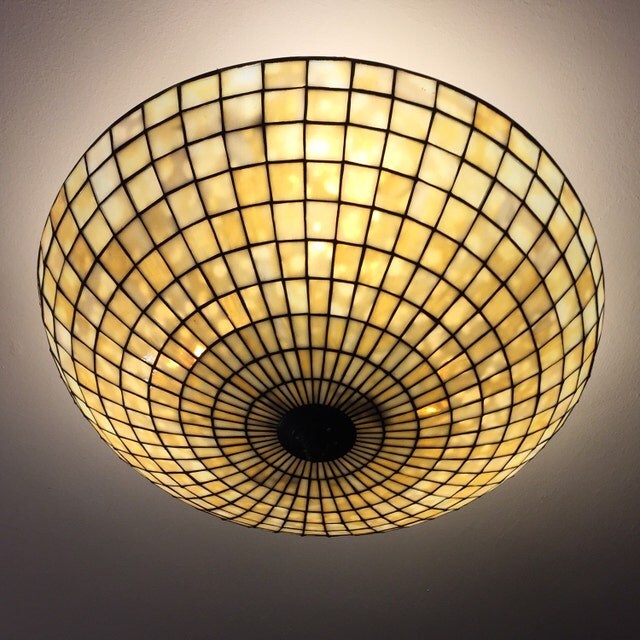 Tiffany Odyssey stained glass lamps and custom by AzaleaLampStudio