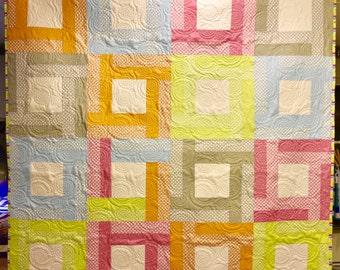 Spiral quilt pattern | Etsy