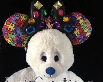Minnie mouse autism | Etsy