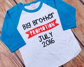 Unique promoted to big brother related items | Etsy