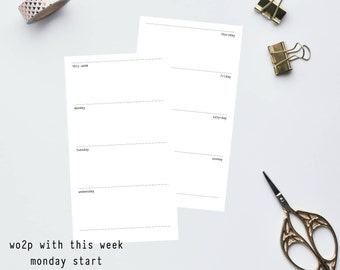 Cute filofax inserts | Etsy