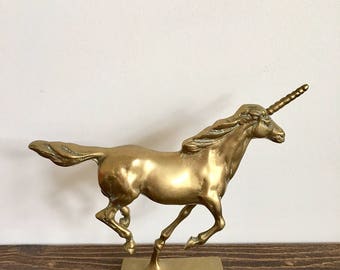 Unicorn statue | Etsy