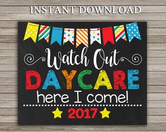 Daycare poster | Etsy