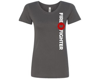 Firefighter t shirt | Etsy