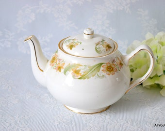 Yellow teapot | Etsy