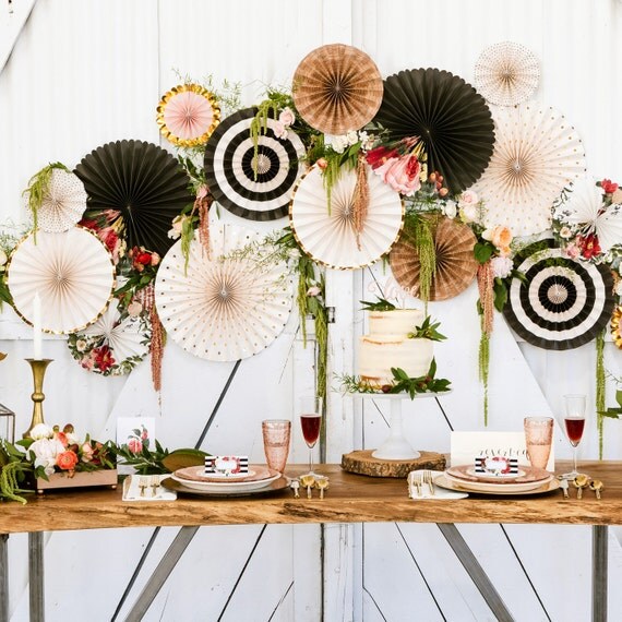 Pinwheel Wedding Backdrop