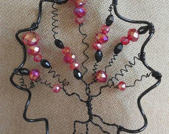 Wire tree suncatcher | Etsy