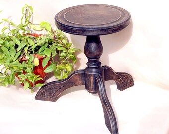 Rustic planter stand | Etsy