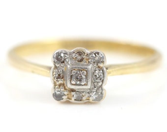 Estate diamond ring | Etsy