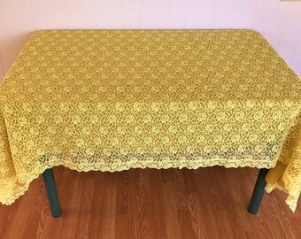 Lace tablecloth | Etsy