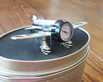 Airplane clock | Etsy