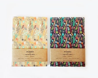 Botanical notebook | Etsy