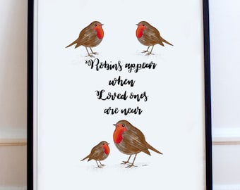 Robin redbreast | Etsy