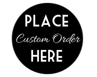 Reserved order | Etsy