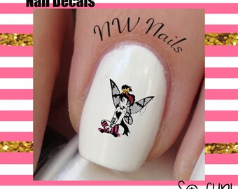 Tinkerbell nails | Etsy