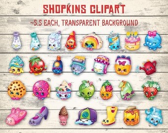 Shopkins clipart | Etsy