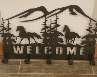 Western coat rack | Etsy