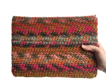 Knit laptop sleeve | Etsy