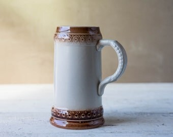 Ceramic beer stein | Etsy