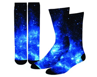Galaxy socks | Etsy