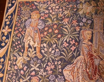 Medieval tapestry | Etsy