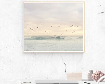 Sunset wall decal | Etsy