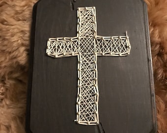 Cross made of nails | Etsy