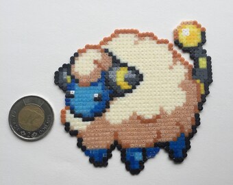 Mareep Flaaffy Ampharos Mega Ampharos Pokemon Perler