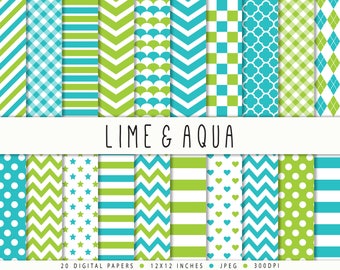 Blue chevron digital paper Navy Blue digital paper pack Polka