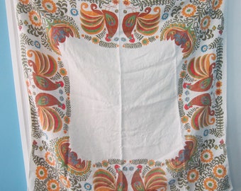 Rooster tablecloth | Etsy