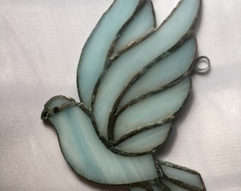 Stained glass dove | Etsy
