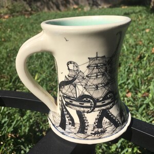 Nautical Themed Pottery by ScrimshawPottery on Etsy