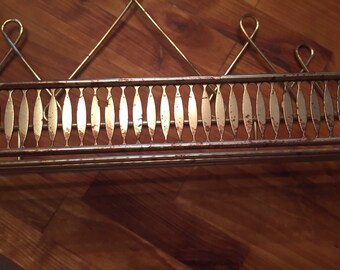 Vintage metal shelf | Etsy