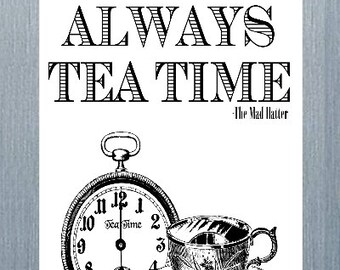 It's always tea time | Etsy