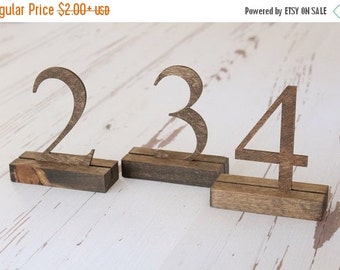 Unique rustic table numbers related items | Etsy