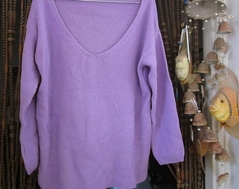Light purple sweater | Etsy