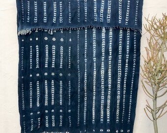 Indigo fabric | Etsy