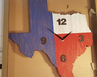 Texas clock | Etsy