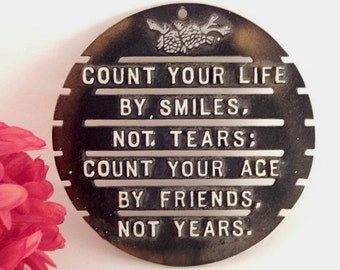 Trivets with sayings | Etsy