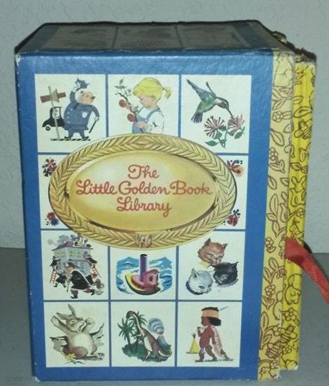 The Little Golden Book Library 4 Book Cased Set Golden