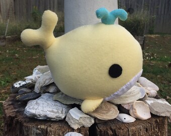 Items similar to Whale Plush on Etsy