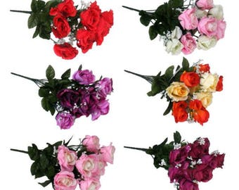 Artificial roses | Etsy