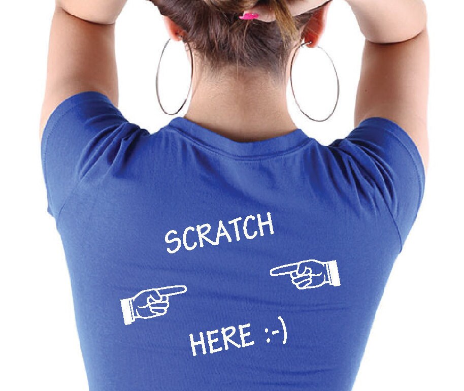 Where You Scratch My Back Top target Shirt T-Shirt Tshirt