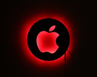 Apple night light | Etsy